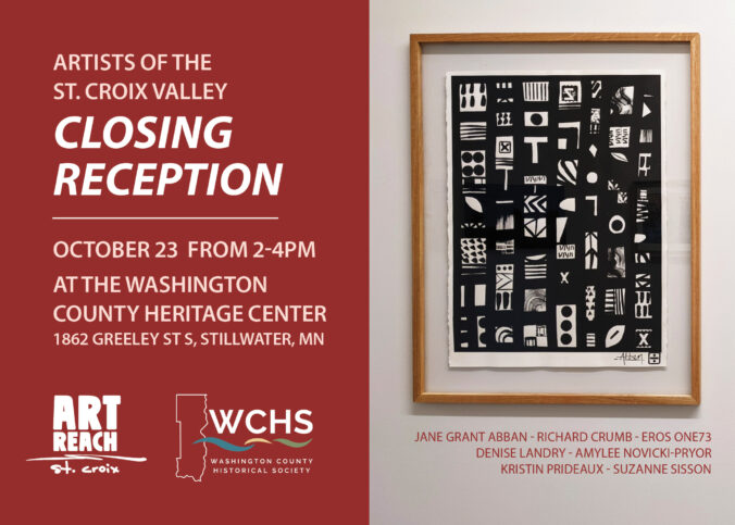 ArtReach Gallery Reception – Washington County Historical Society